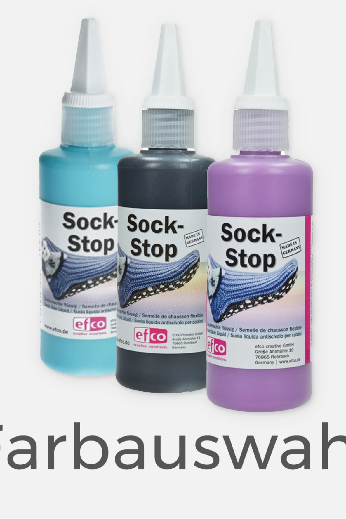 Sockenstopp "Sock Stop" Antirutsch-Latexmilch | PATTYDOO
