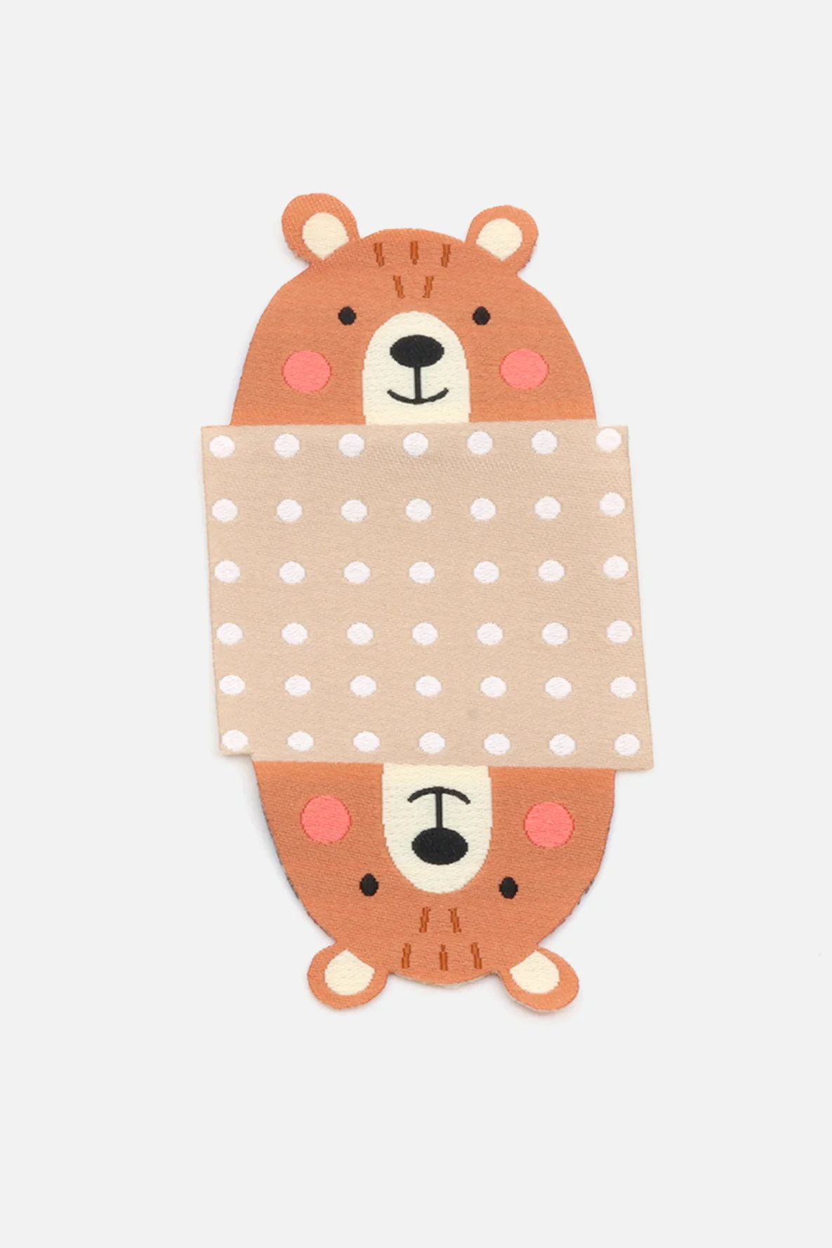 Webetikett Konturenschnitt "Bär" | PATTYDOO