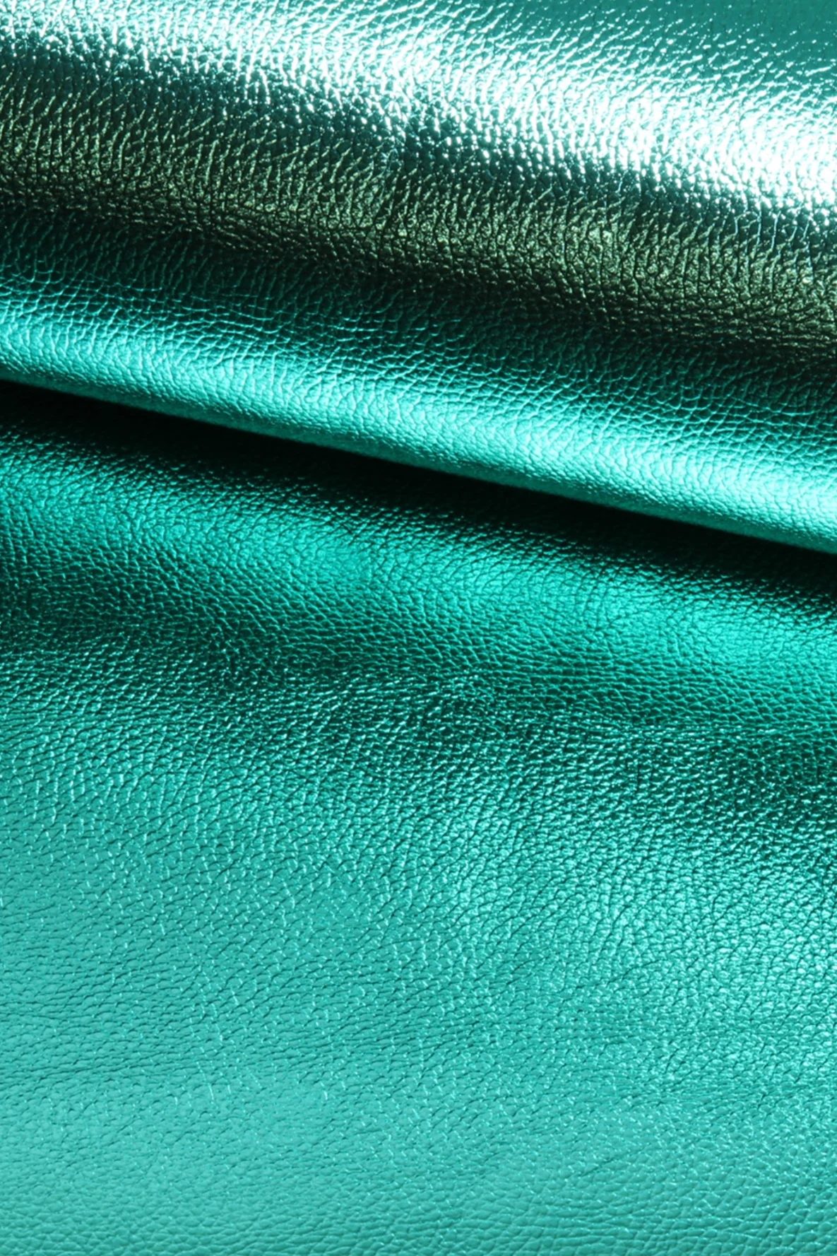 Kunstleder Metallic aqua | PATTYDOO