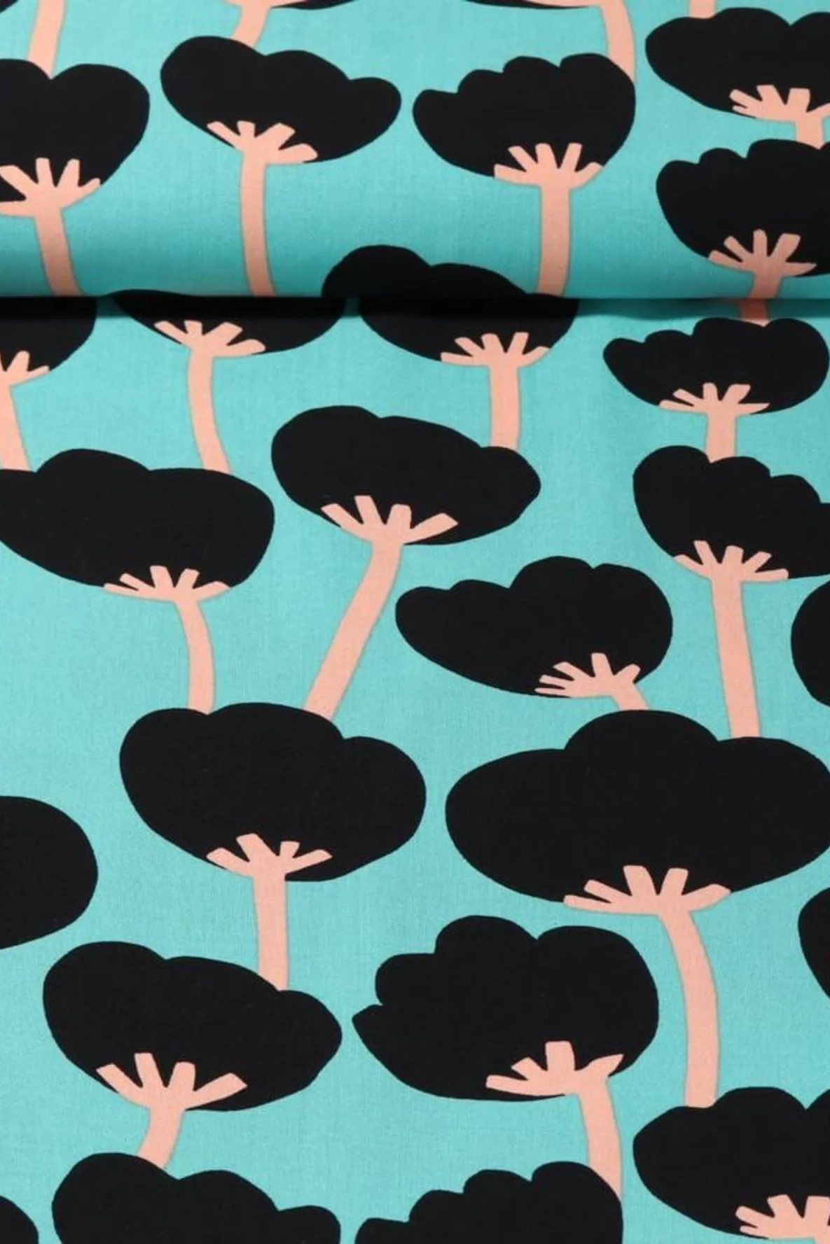 Viskose Webware "Poppies" Jade | PATTYDOO